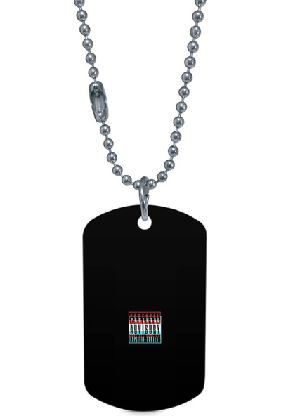 Hero Tasarım Advisory Gümüş Renk Künye / Kolye DFT3876