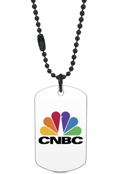 Hero Tasarım Cnbc Siyah Renk Künye / Kolye DFT391