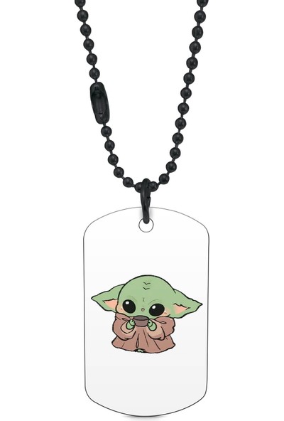 Hero Tasarım Star Wars Siyah Renk Künye / Kolye DFT5761 Hero Tasarım Star Wars Siyah Renk Künye / Kolye DFT5761