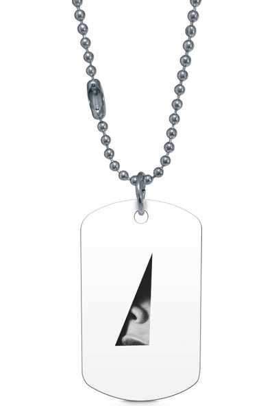 Hero Tasarım Woman Gümüş Renk Künye / Kolye DFT244