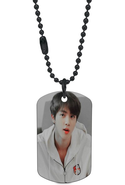 Hero Tasarım Bts Siyah Renk Künye / Kolye DFT3708