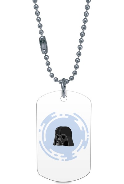 Hero Tasarım Star Wars Gümüş Renk Künye / Kolye DFT1101