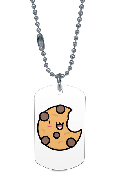 Hero Tasarım Kraker Gümüş Renk Künye / Kolye DFT5778