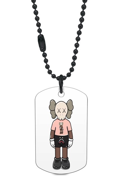 Hero Tasarım Sam Siyah Renk Künye / Kolye DFT3902