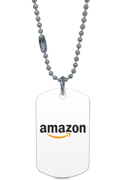 Hero Tasarım Amazon Gümüş Renk Künye / Kolye DFT411