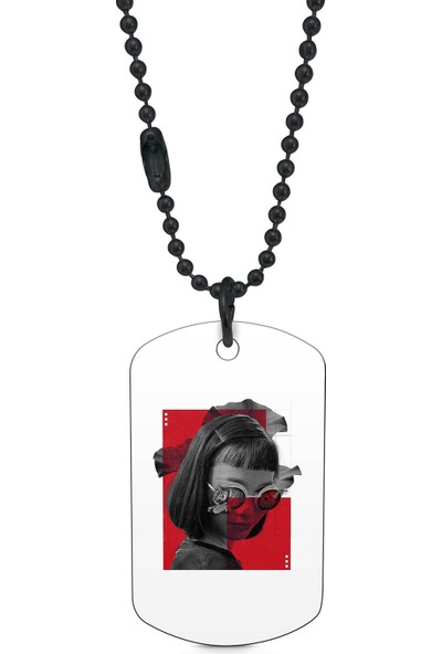 Hero Tasarım Marjinal Siyah Renk Künye / Kolye DFT258 Hero Tasarım Marjinal Siyah Renk Künye / Kolye DFT258