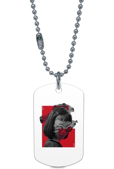 Hero Tasarım Marjinal Gümüş Renk Künye / Kolye DFT258 Hero Tasarım Marjinal Gümüş Renk Künye / Kolye DFT258