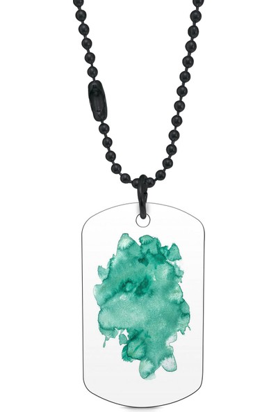 Hero Tasarım Renkler Siyah Renk Künye / Kolye DFT3473