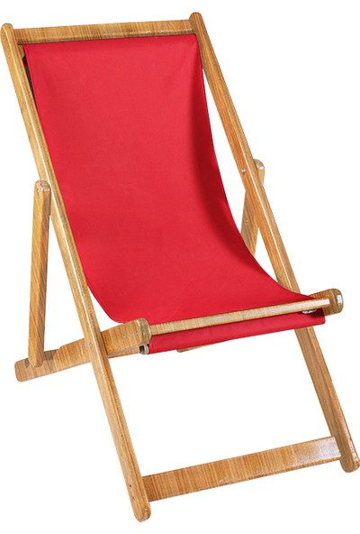 Bievve & Zuliden Ceviz Renkli Katlanır Ahşap Şezlong Crkaskk0