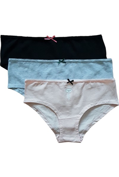 Darkzone Siyah-Gri-Count On Me Baskılı 3'lü Kadın Hipster Darkzone Siyah-Gri-Count On Me Baskılı 3'lü Kadın Hipster