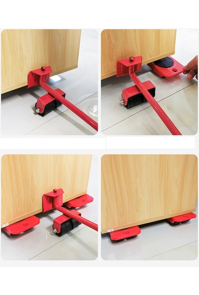 Xnews 5 Parça Profesyonel Mobilya Kaydırma Aparatı-