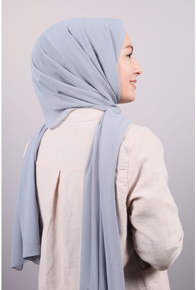 Levidor 13246 Düz Renk Lüx Şifon Şal - Desen-01 - Renk-06