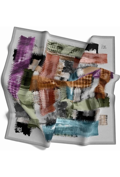 Levidor Desenli Trend Twill Eşarp - 13355 - Renk-05 Levidor Desenli Trend Twill Eşarp - 13355 - Renk-05