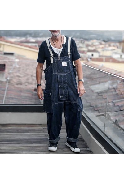 Generic Kot Tulum Sokak Kot Erkek Kargo Iş Tulum Pantolon Fonksiyonel Çoklu Cepler Tulumlar Erkek Gevşek Hip Hop Önlük Pantolon | Tulumlar (Yurt Dışından) Generic Kot Tulum Sokak Kot Erkek Kargo Iş Tulum Pantolon Fonksiyonel Çoklu Cepler Tulumlar Erkek Gevşek Hip Hop Önlük Pantolon | Tulumlar (Yurt Dışından)