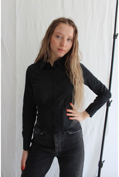 Look Kadiköy Korse Detay Gömlek