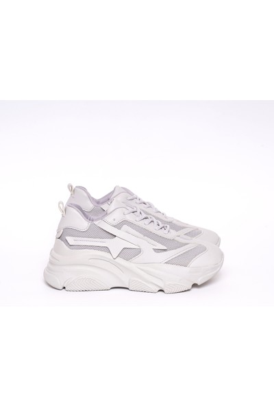 Enes Kadın Spor Ayakkabı - Gri Cilt