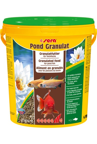 Sera Bio Granulat 20 Lt Kova 3 Kg-Zoo