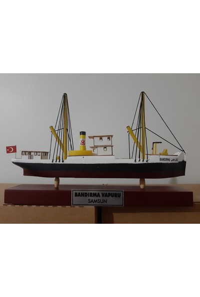 Çelik Maket Bandırma Vapuru Çelik Maket Bandırma Vapuru