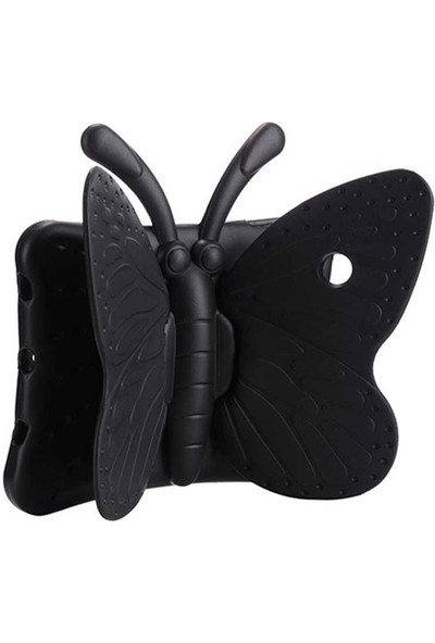 Kupa Apple iPad Pro 10.5 (7.nesil) Çocuk Tablet Kılıfı Kelebek Figür Standlı Tam Koruma Silikon Kupa Apple iPad Pro 10.5 (7.nesil) Çocuk Tablet Kılıfı Kelebek Figür Standlı Tam Koruma Silikon