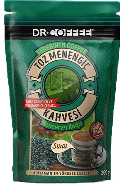 Dr Coffe Sütlü Menengiç Kahvesi Poşet 200 Gr.
