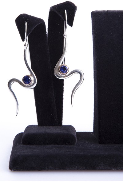 Dada Safir Taşlı S Gümüş Küpe