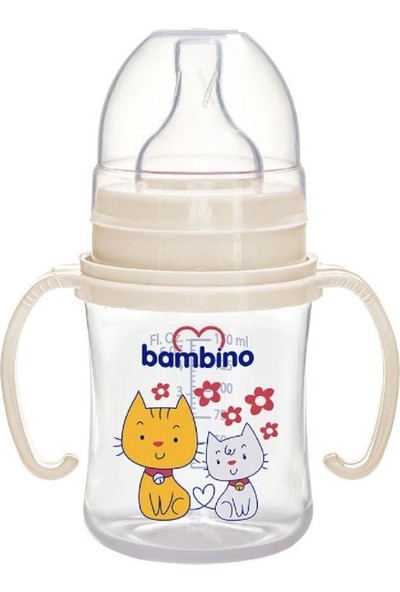 Bambino B817 Geniş Ağızlı Pp Biberon 150 ml Krem