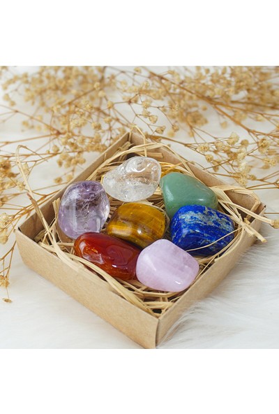 Efshine Çakra Seti 7'li Doğal Taş