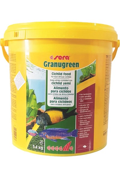 Sera Granugreen Cichlid Yemi 100 gr
