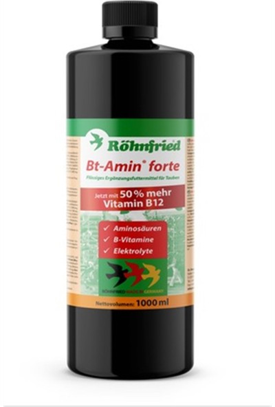 Röhnfried Bt-Amin Forte Amino Asit B Vitamini ve Elektrolit Karışımı 250 ml Röhnfried Bt-Amin Forte Amino Asit B Vitamini ve Elektrolit Karışımı 250 ml