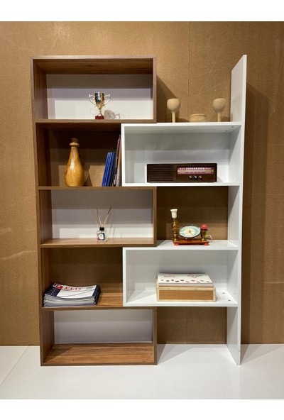 Bicabin Ayarlanabilir Raflı Dekoratif Modüler Kitaplık Beyaz Garda Decorative Bookshelf Bicabin Ayarlanabilir Raflı Dekoratif Modüler Kitaplık Beyaz Garda Decorative Bookshelf