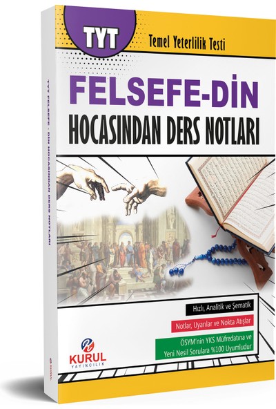 Kurul Yayıncılık 2022 TYT Felsefe Din Hocasından Ders Notları Kurul Yayıncılık 2022 TYT Felsefe Din Hocasından Ders Notları
