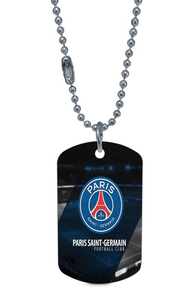 Hero Tasarım Psg Gümüş Renk Künye / Kolye DFT4530