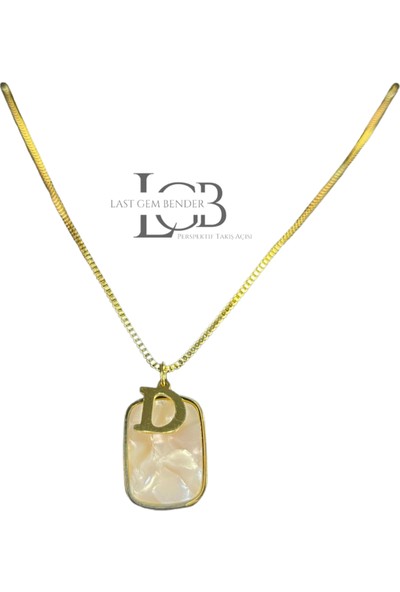 Last Gem Bender Gold Ithal Çelik Dior Kolye Last Gem Bender Gold Ithal Çelik Dior Kolye