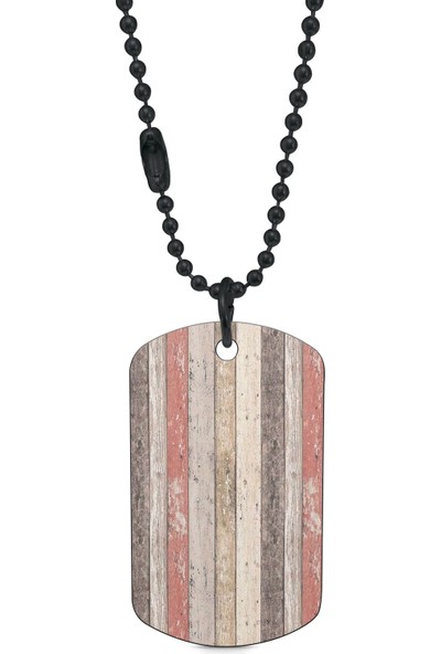 Hero Tasarım Çitler Siyah Renk Künye / Kolye DFT2585