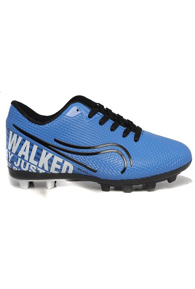 Walked Mavi Siyah Krampon Erkek Çocuk Futbol Ayakkabı Walked Mavi Siyah Krampon Erkek Çocuk Futbol Ayakkabı