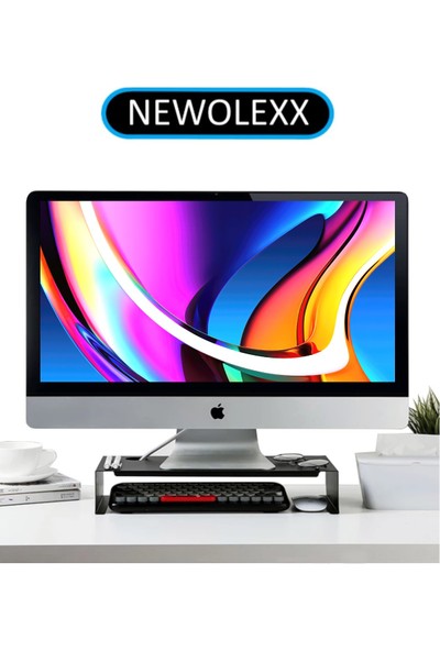 Newolexx Monitör Standı Notebook Ekran Tv Yükseltici -Metal Newolexx Monitör Standı Notebook Ekran Tv Yükseltici -Metal