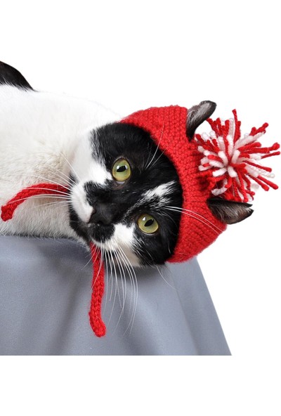 X-Perk Örme Kedi Şapkası X-Perk Örme Kedi Şapkası