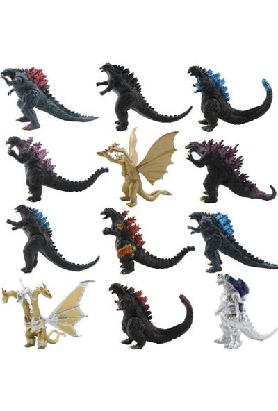 Generic 12 Adet Godzilla Şekil Oyuncak Dinozor Canavarları Kralı Modeli Bebek Süsler (Yurt Dışından) Generic 12 Adet Godzilla Şekil Oyuncak Dinozor Canavarları Kralı Modeli Bebek Süsler (Yurt Dışından)