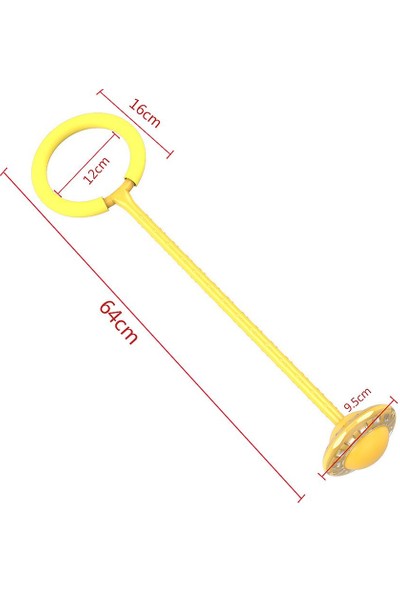 Generic Çocuk Oyuncakları, Ayak Bileği Topu Atlama, Atlama Yüzük Renkli Spor Salıncak Topu (Sarı) (Yurt Dışından) Generic Çocuk Oyuncakları, Ayak Bileği Topu Atlama, Atlama Yüzük Renkli Spor Salıncak Topu (Sarı) (Yurt Dışından)