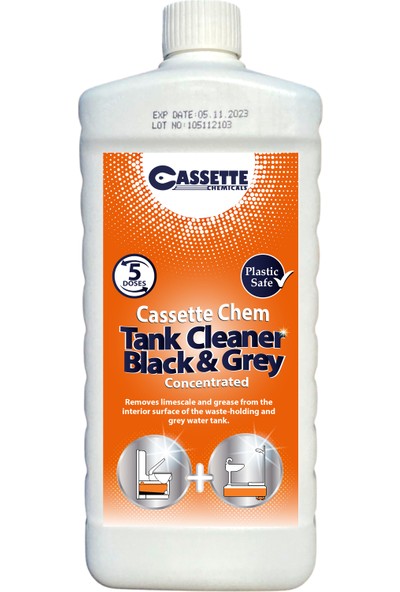 CASSETTE CHEMICALS Casette Chemicals Karavan Tekne Tuvalet Kimyasalı Siyah ve Gri Su Tank Temizleyici Konsantre CASSETTE CHEMICALS Casette Chemicals Karavan Tekne Tuvalet Kimyasalı Siyah ve Gri Su Tank Temizleyici Konsantre