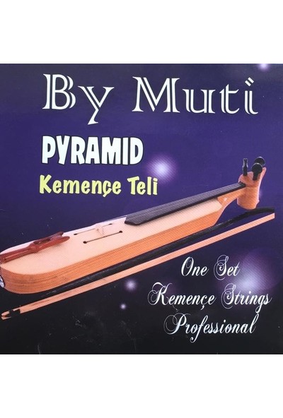 By Muti Karadeniz Kemençe Teli Pramid Topuzlu
