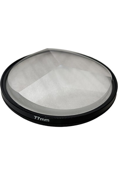 77MM Kaleidoscope Cam Prizma Fotoğraf Filtresi Kamera Lens Aksesuarları 3 Yüzler 77MM Kaleidoscope Cam Prizma Fotoğraf Filtresi Kamera Lens Aksesuarları 3 Yüzler