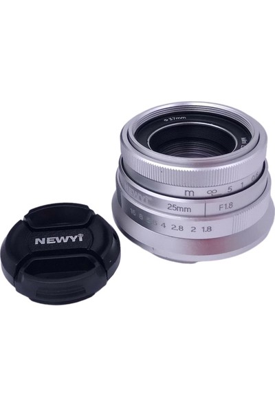 Mikro Kameralar Için Ön Lens Kapağı ile Ana Sabit Lens F / 1.8 Mikro Kameralar Için Ön Lens Kapağı ile Ana Sabit Lens F / 1.8
