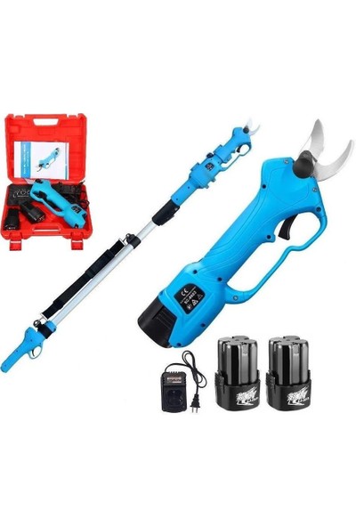 Suca Sc 8603 Akülü Budama Makası ve Uzatma Aparatı 2 Akülü