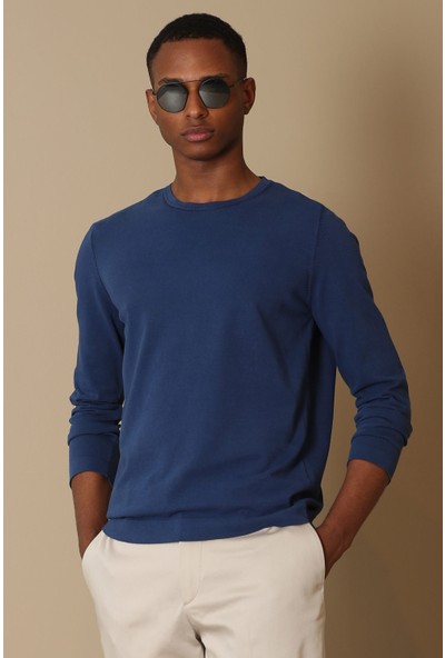 Lufian Line Erkek Kazak Siyah