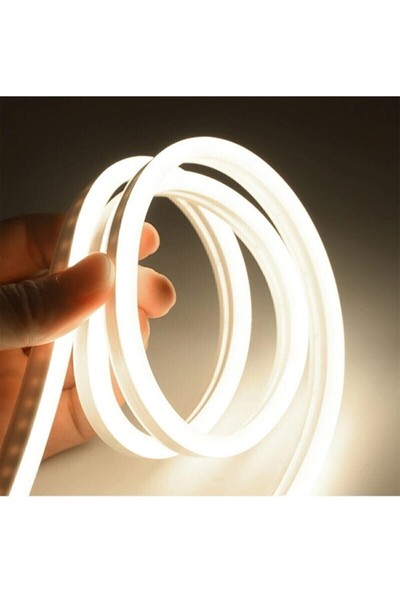 Viralighting Neon Esnek Şerit LED 2 Metre Gün Işığı + 220 Volt Fiş Viralighting Neon Esnek Şerit LED 2 Metre Gün Işığı + 220 Volt Fiş