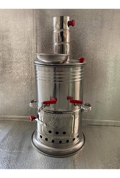 Krom Semaver Çift Musluklu 5litre Krom Semaver Çift Musluklu 5litre