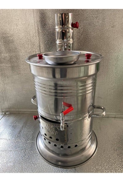 Krom Semaver Tek Musluklu 10 Litre Battal Boy Krom Semaver Tek Musluklu 10 Litre Battal Boy