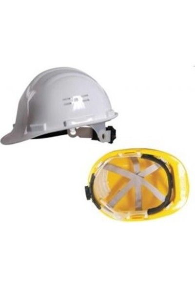 Essafe Baret Essafe Vidalı Tekstil Içlikli Ge 1556 Beyaz Essafe Baret Essafe Vidalı Tekstil Içlikli Ge 1556 Beyaz