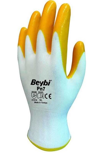 Essafe Beybi Pn-7 Nitril Poly Örme Eldiven Beyaz Sarı 10/xl Essafe Beybi Pn-7 Nitril Poly Örme Eldiven Beyaz Sarı 10/xl